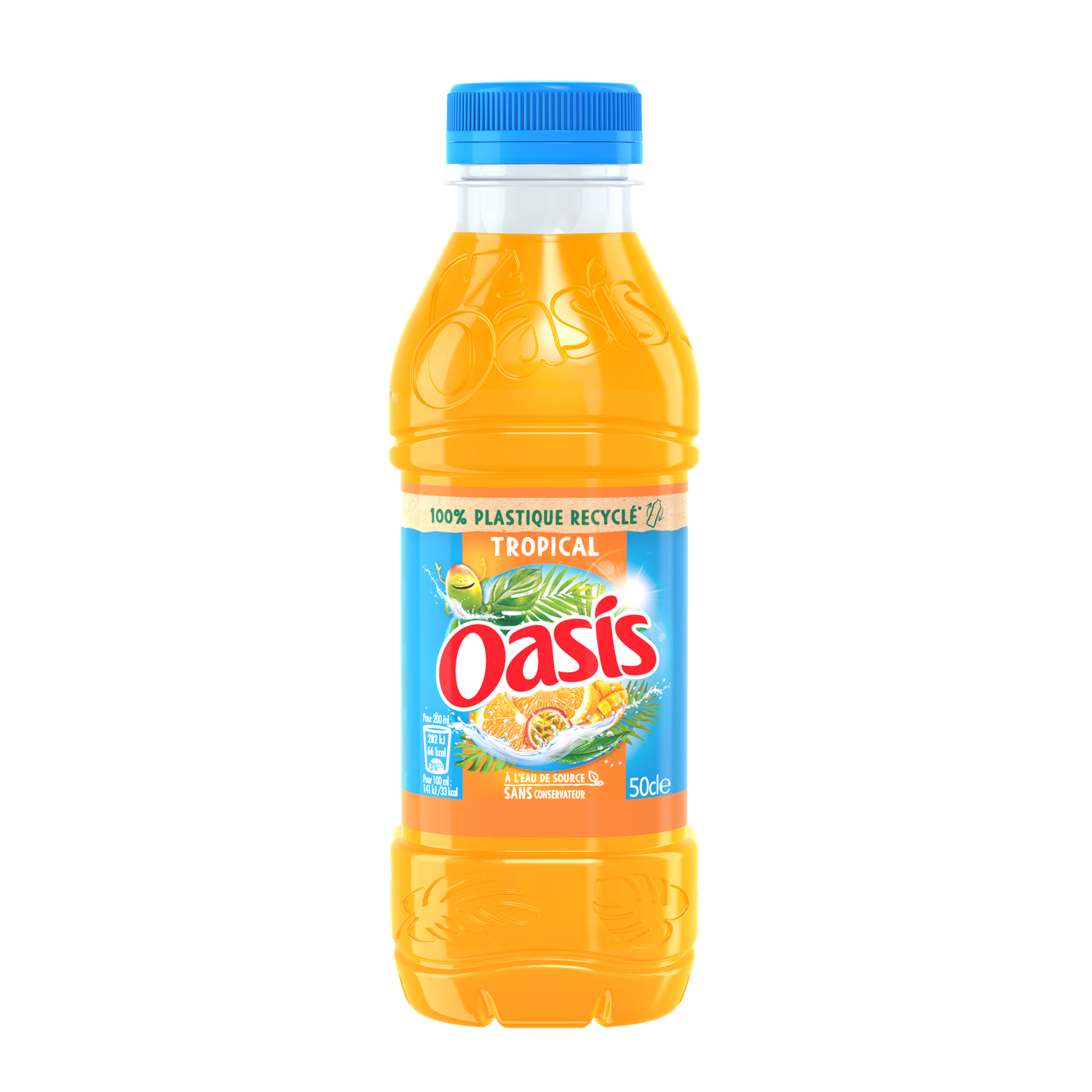 PET OASIS TROPICAL 50CL X12 – Selecta FR